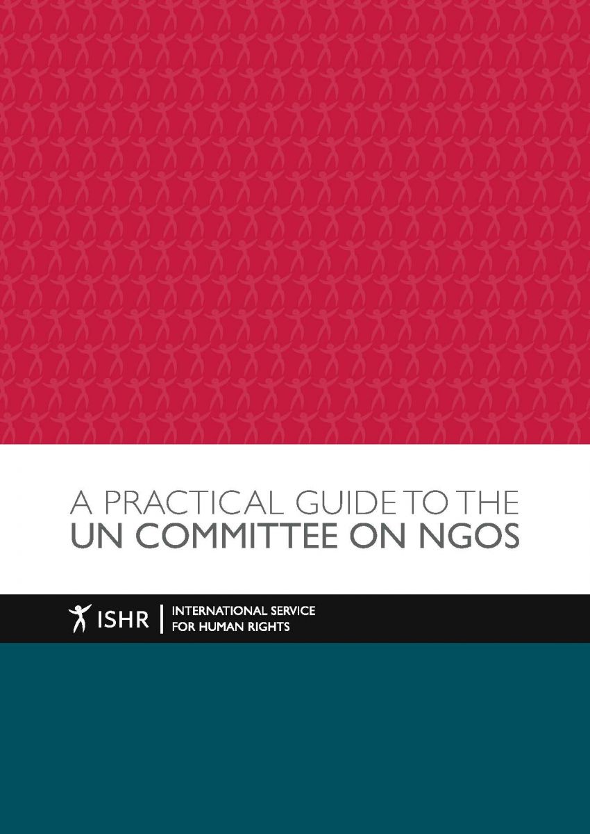 UN ECOSOC Committee – Practical Guide for NGO’s to Obtain ECOSOC NGO ...